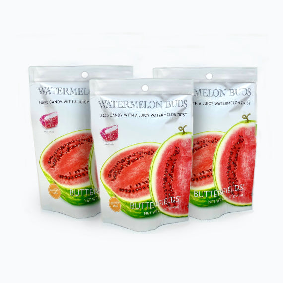 Watermelon Hard Candies - Watermelon Buds | Butterfields Candies